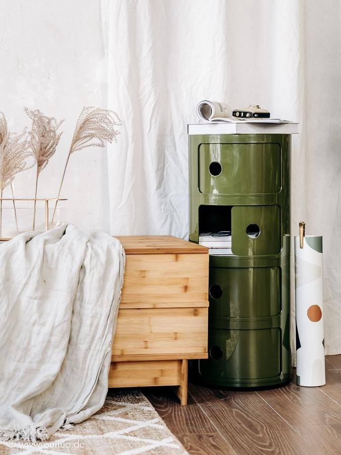 Componibili rund 4 Fächer | Kartell | Beistell- & Rollcontainer ...