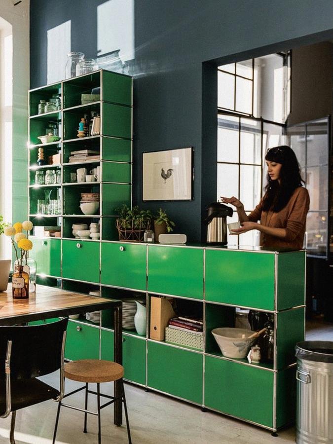 USM Haller Wohnzimmer Regal L von Fritz Haller & Paul Schärer ...