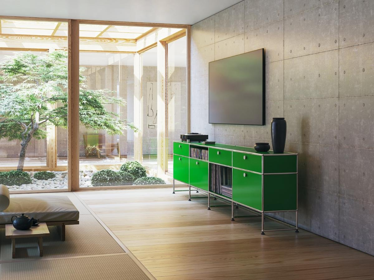 USM Haller TV-Board L | USM Haller | USM Haller TV & Medienmöbel ...