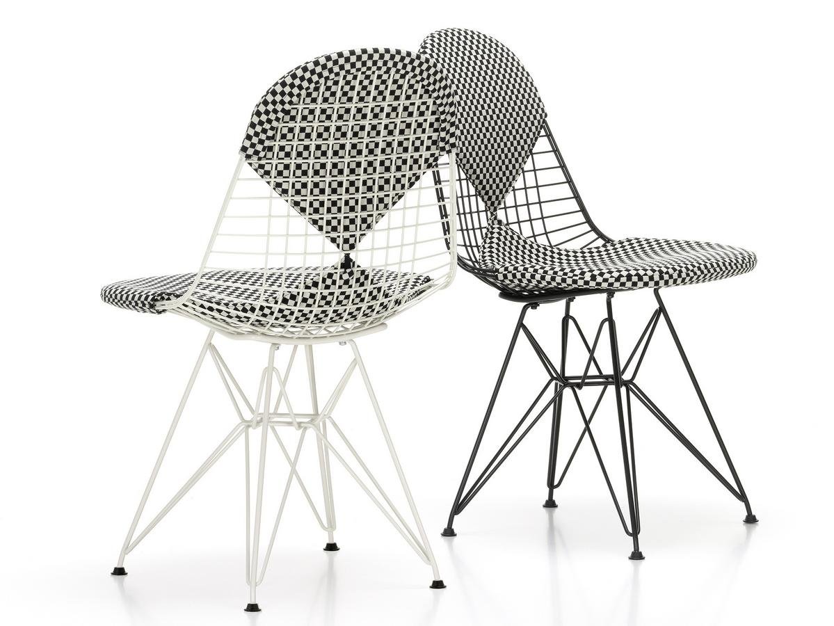 Wire Chair DKR Checker, Glanzchrom | Vitra | von Charles & Ray Eames ...