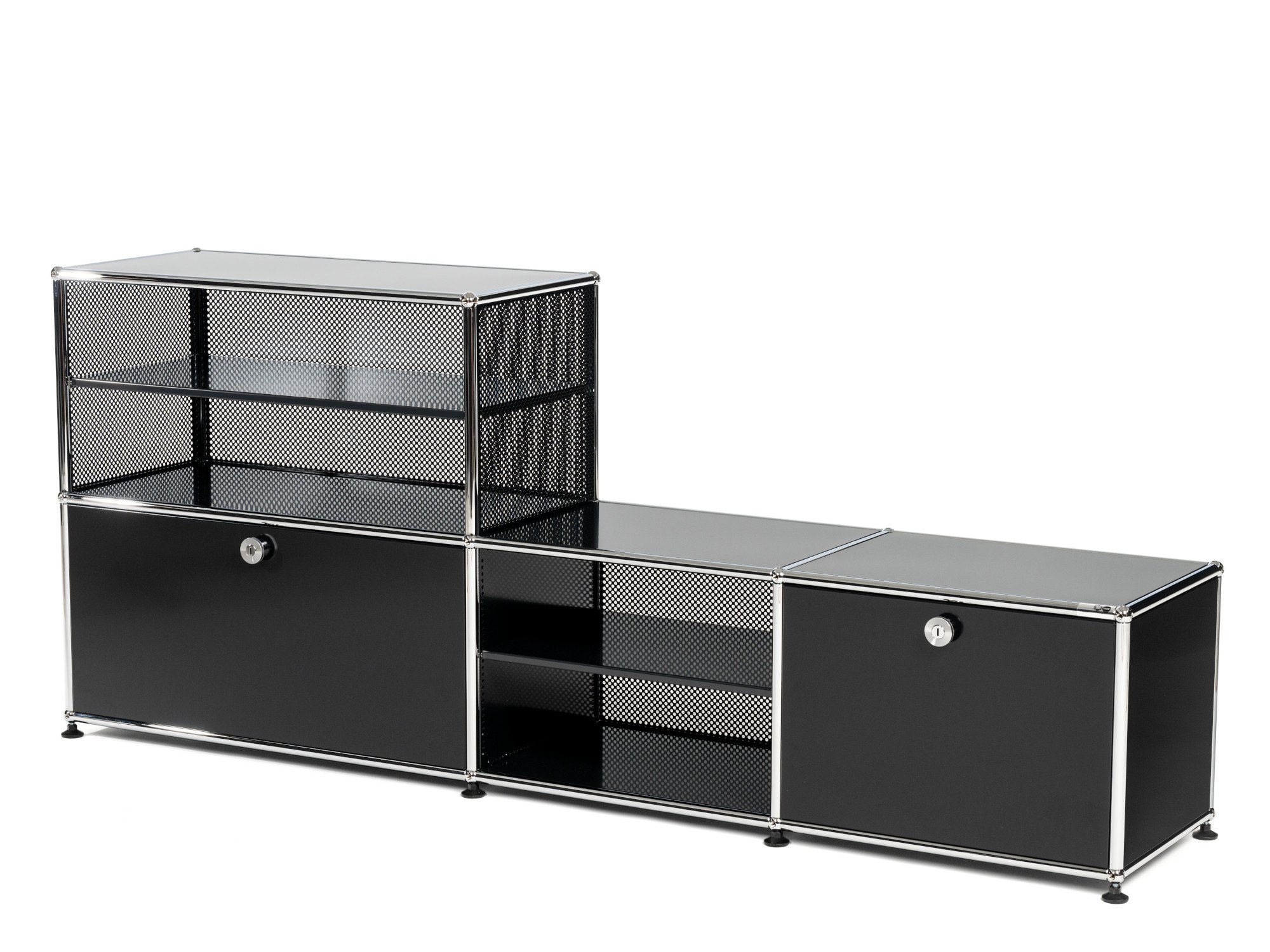 USM Haller Garderobenregal/Bank Typ 2 | USM Haller | USM Haller ...