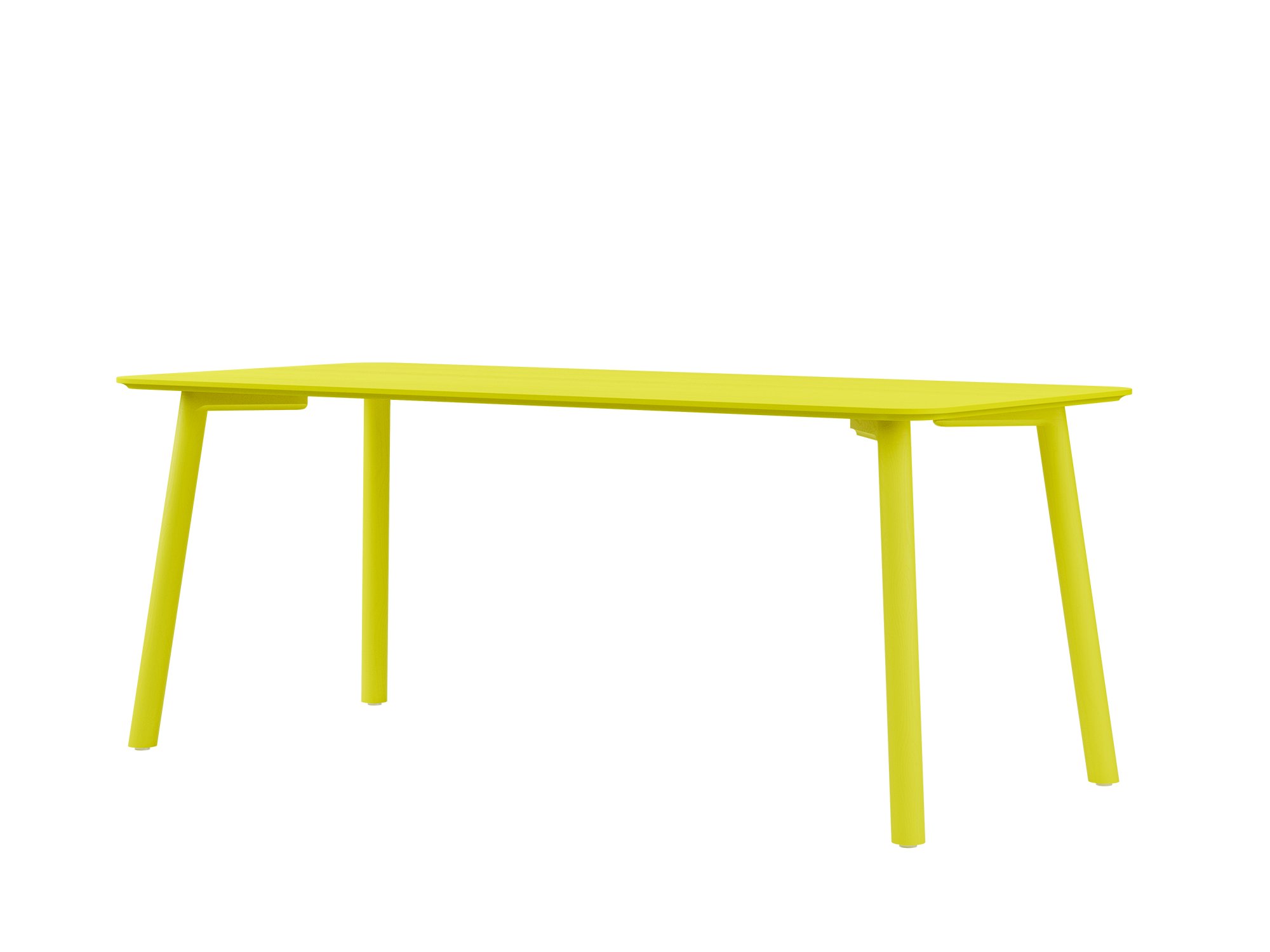 Meyer Color Esstisch, 180 x 80 cm, Esche schwefelgelb | Objekte unserer ...
