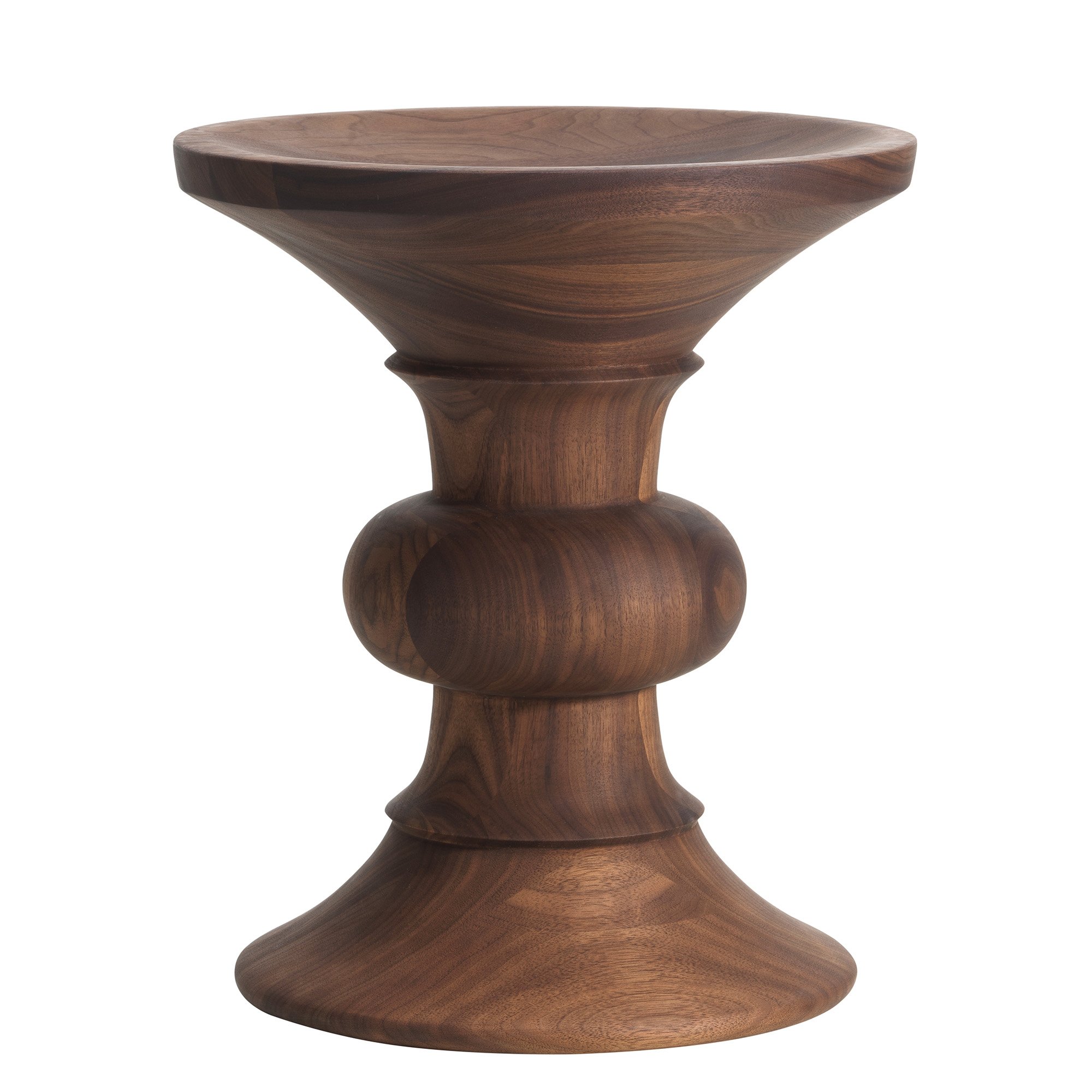 Stools, Modell B / Nussbaum dunkel | Vitra | von Charles & Ray Eames ...