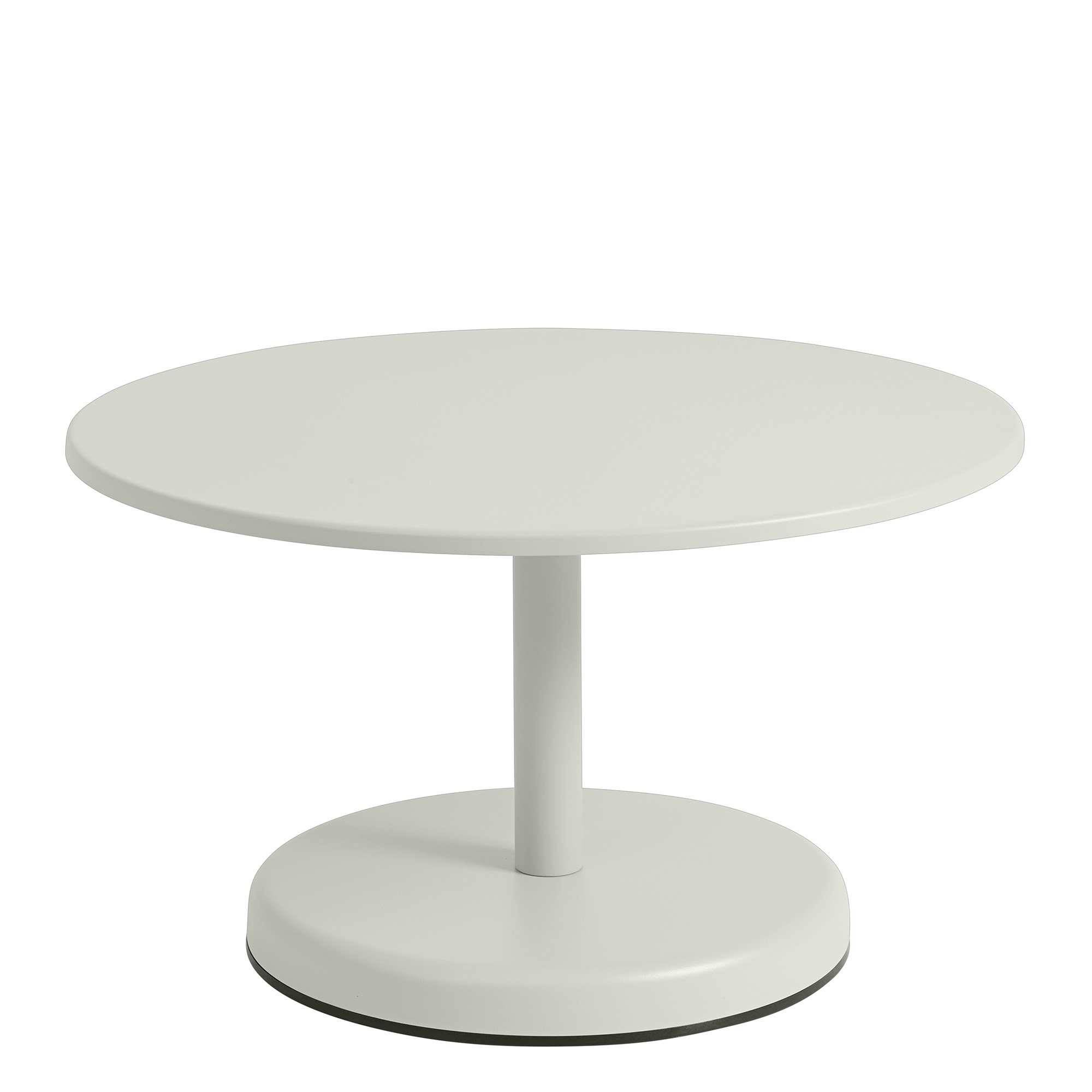 Linear Steel Couchtisch, Ø 70 x H 40 cm, Grey | Muuto | Gartentische ...