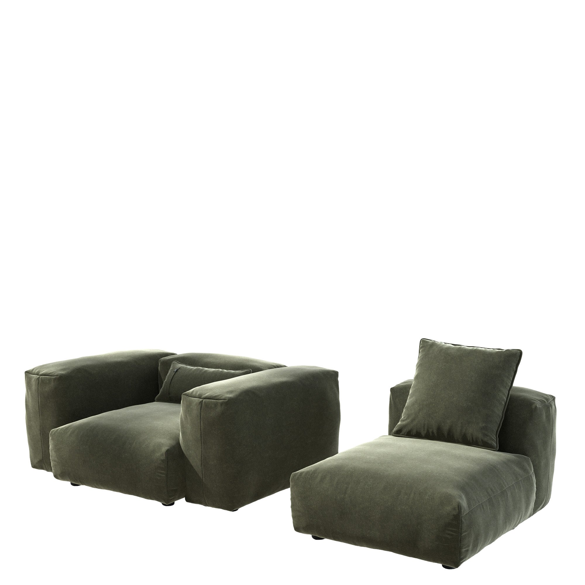 Vetsak Sofa Set 2, M, Suave - Pine, Mit Kissen | Vetsak | Sofas ...