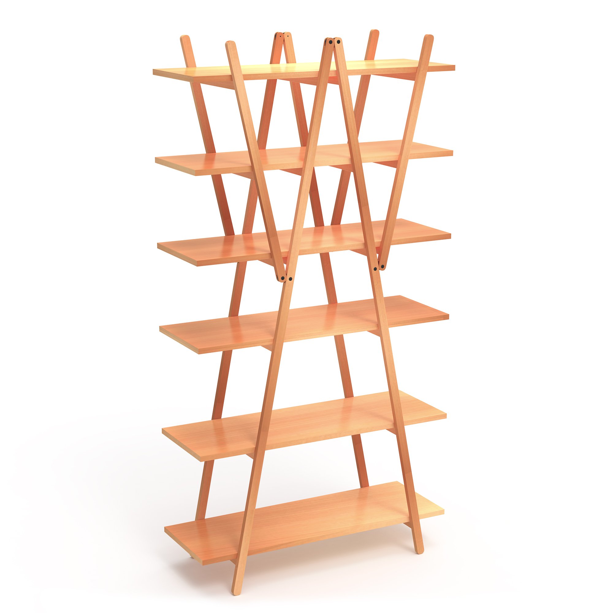 Nuvola Rossa Regal, Buche, natur | Cassina | Bücherregale ...
