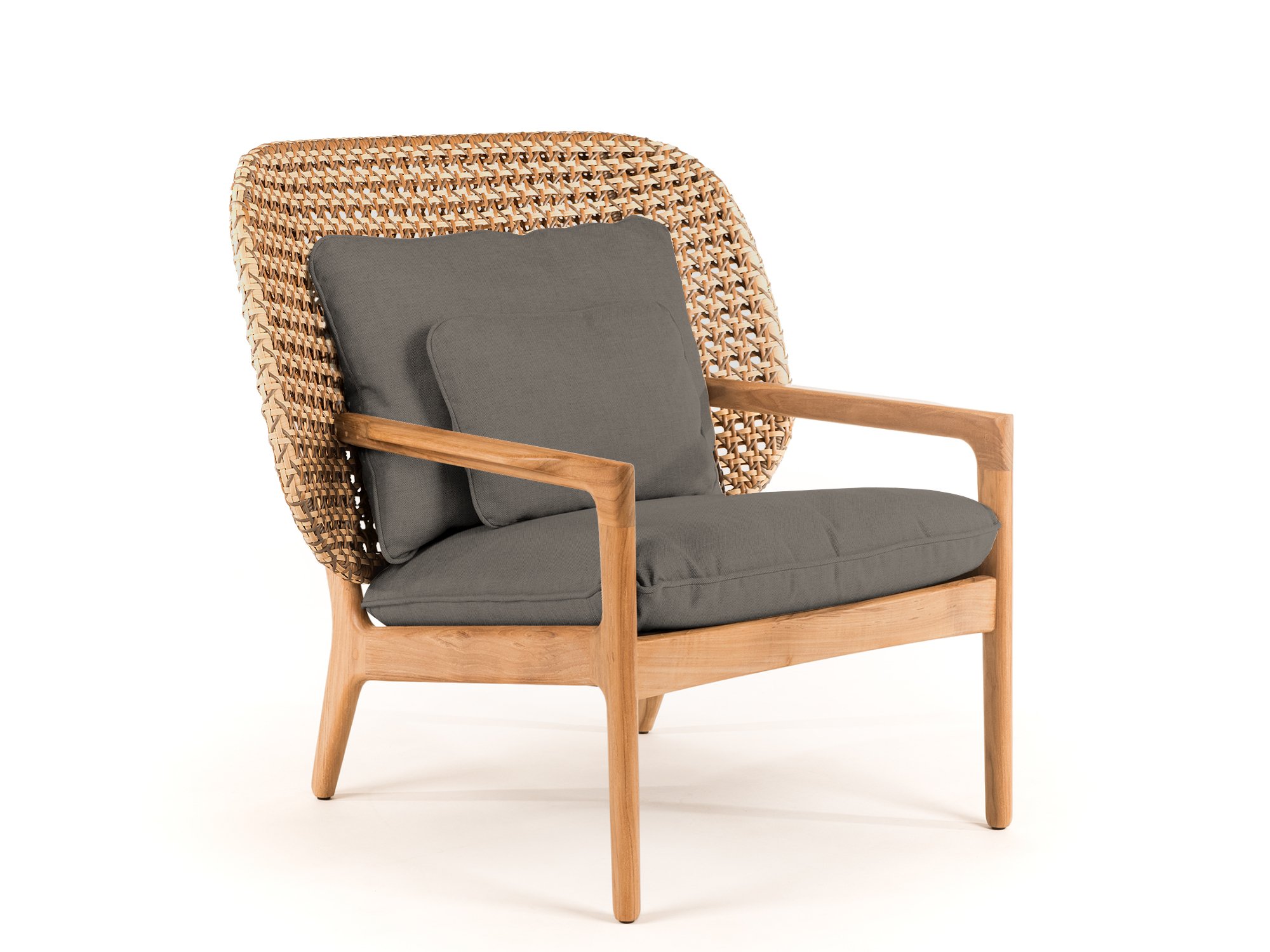 Kay Lowback Lounge Chair | Gloster | Gartenstühle - Designermöbel von smow