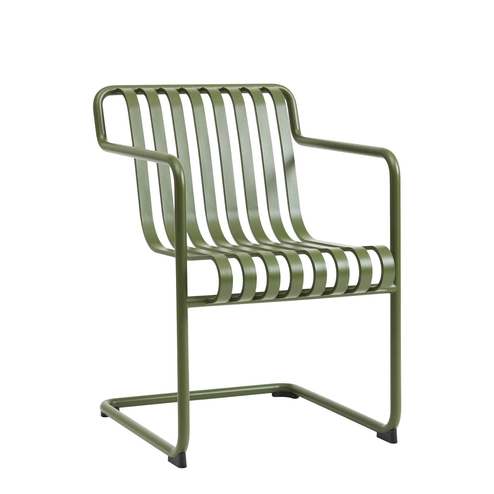 Palissade Dining Freischwinger, Olive | Hay | Hay - Designermöbel von smow