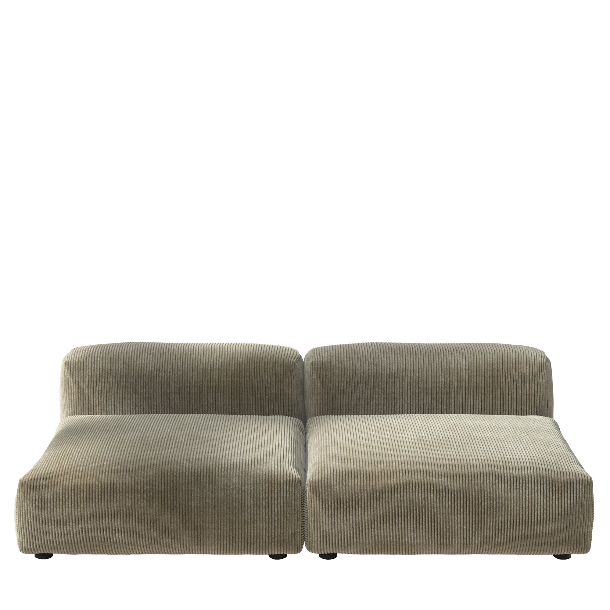 Vetsak Sofa Set 1, L, Cord velours - Khaki, Ohne Kissen | Vetsak ...