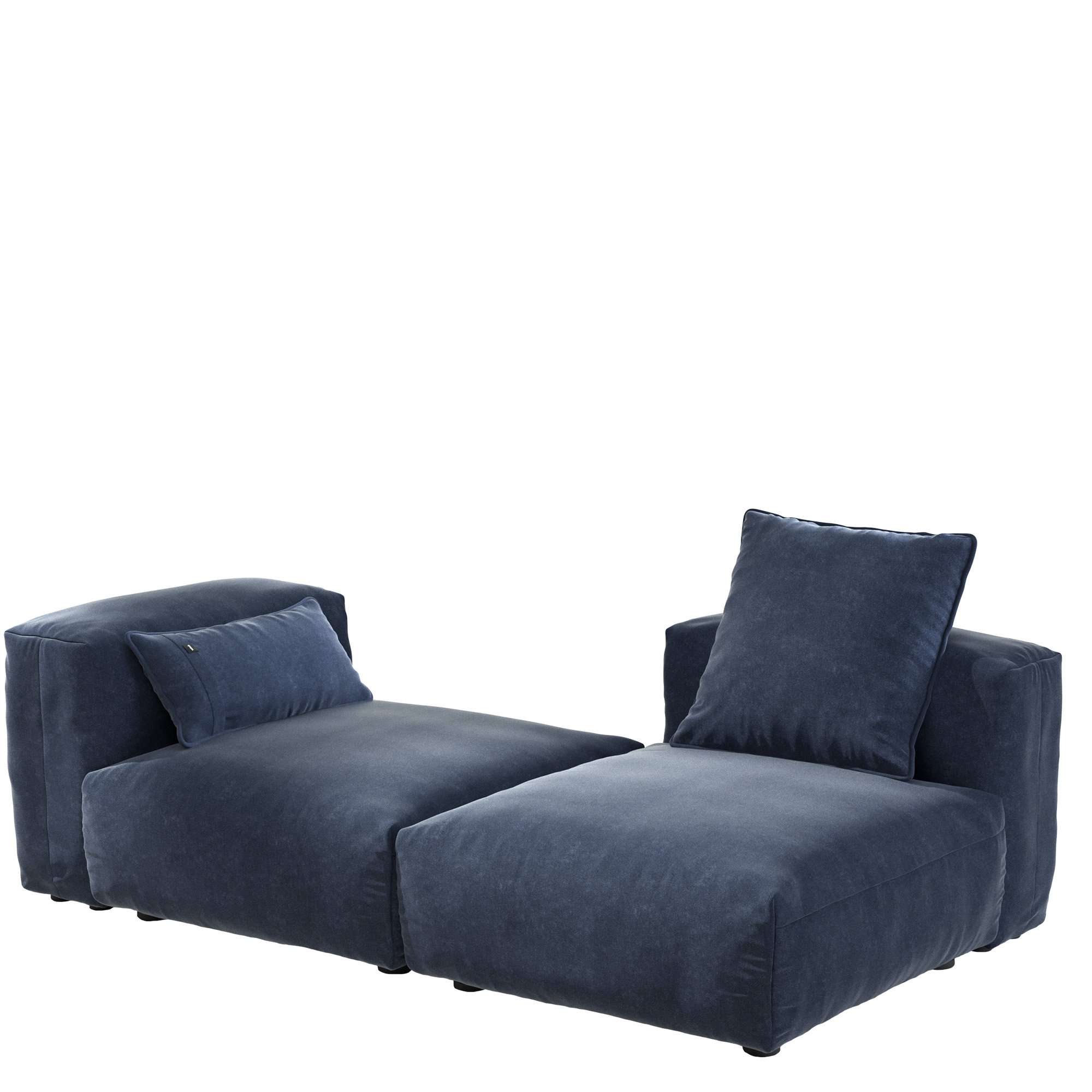 Vetsak Sofa Set 1, M, Suave - Navy, Mit Kissen | Vetsak | Sofas ...